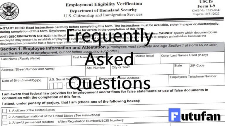 I9 Form Instructions 2025 - 2026